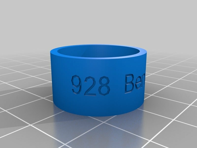 Free STL file My Customized Ring・3D printable model to download・Cults