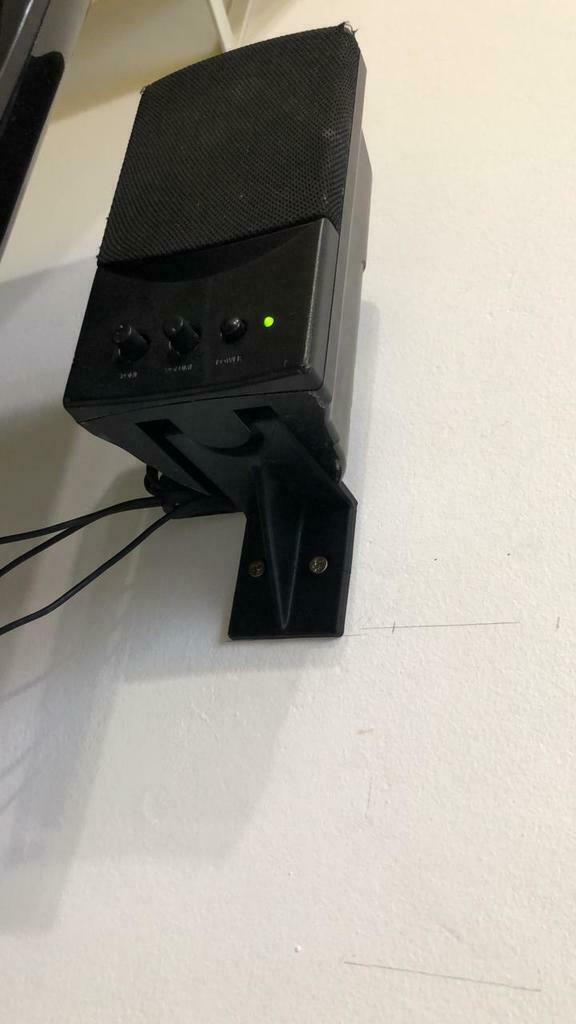 Free 3D file HP Speakers Wall Bracket・3D printing design to download・Cults