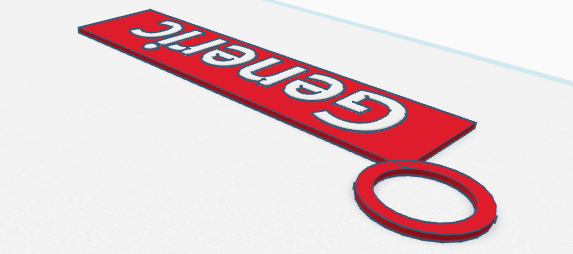 Free 3D file "Generic" Keychain・3D printing model to download・Cults