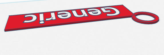 Free 3D file "Generic" Keychain・3D printing model to download・Cults