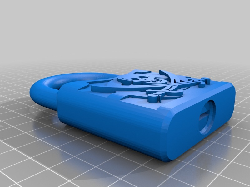 Free 3D file pirate pad lock 🏴‍☠️・3D printer model to download・Cults