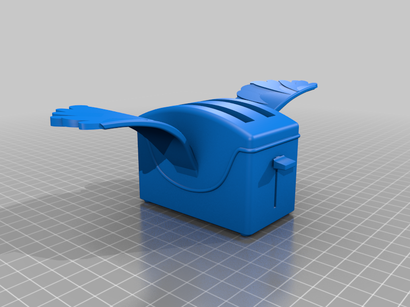 Free 3D file Flying Toaster・3D print object to download・Cults