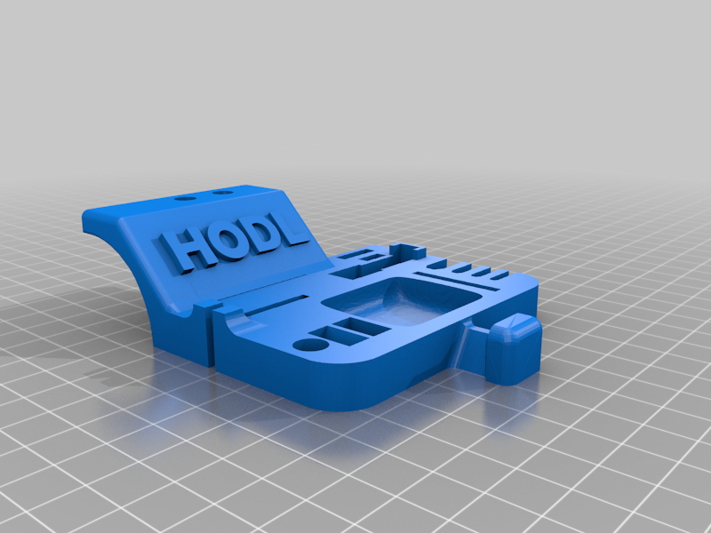 Free 3D file Anycubic i3 Mega S tool "HODL"-er (plus USB hanger)・Object ...