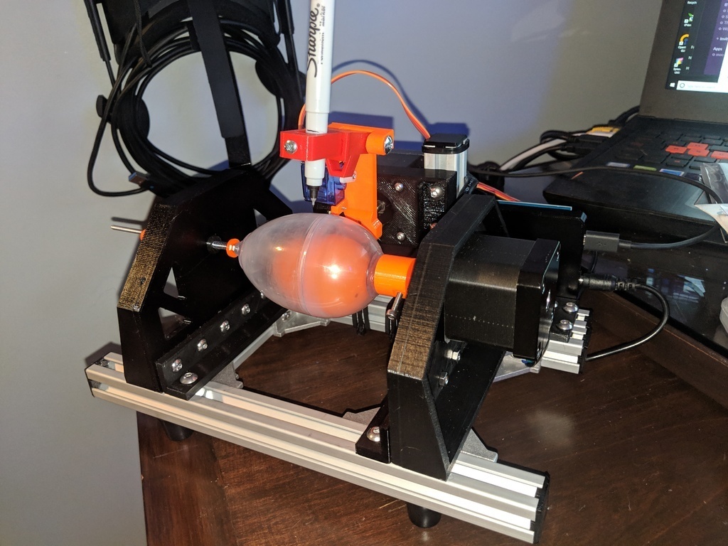 Free 3D file Eggbot Frame Remix (jjrobots version)・3D printer design to download・Cults