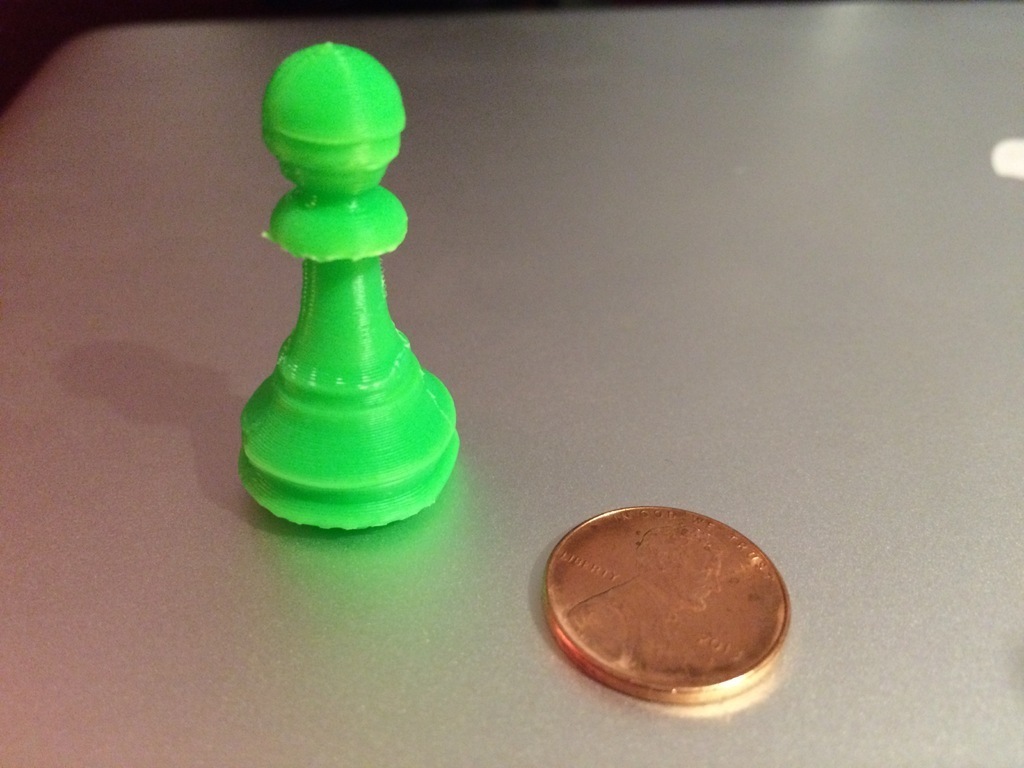 Free OBJ file Simple Pawn ♟️・3D print design to download・Cults