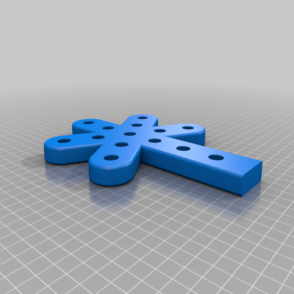 Free 3D file Snowflake to use with pixel LEDs ️・3D print design to ...