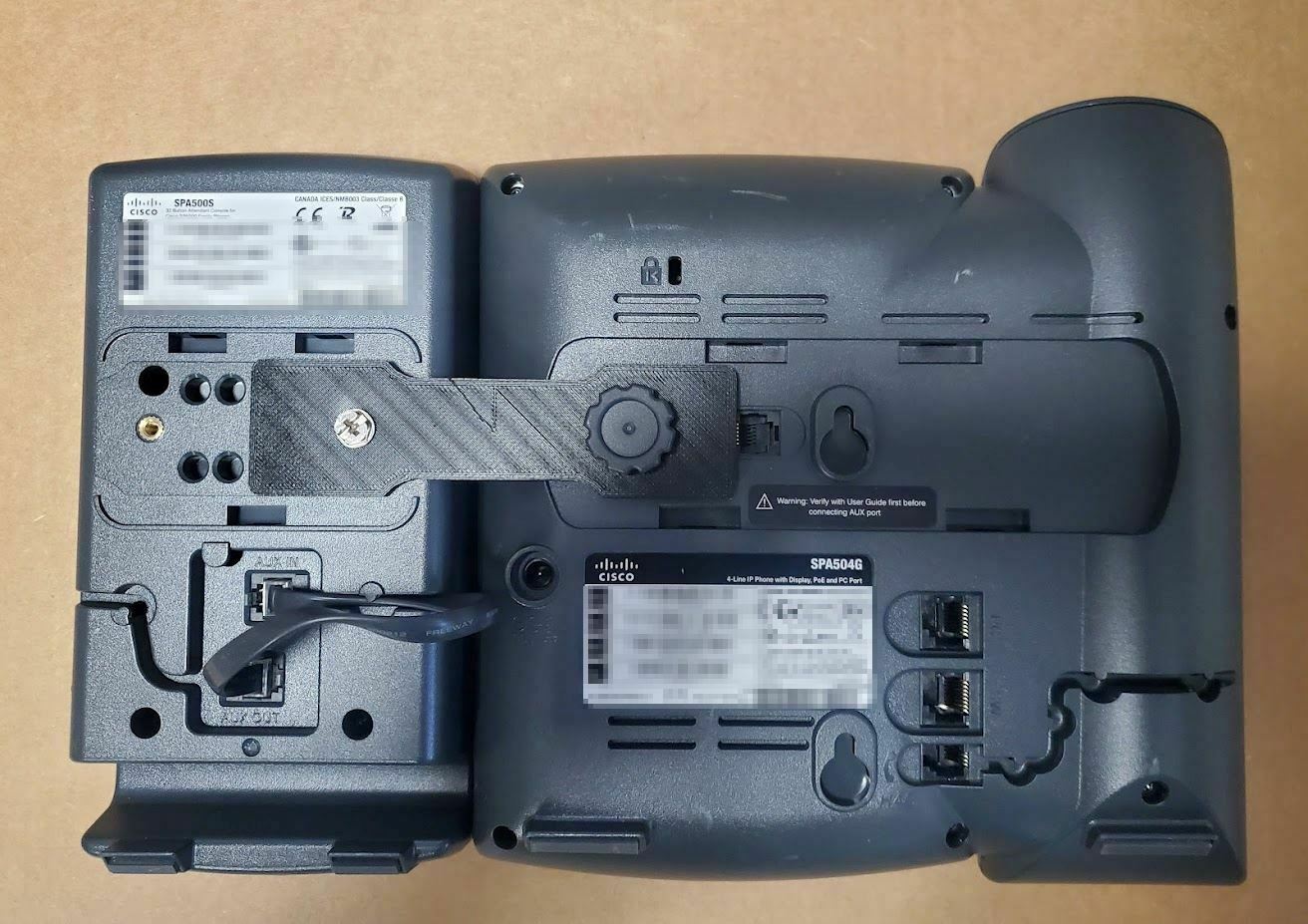 Free 3D file Cisco Spa500s Sidecar brackets・Model to download and 3D ...