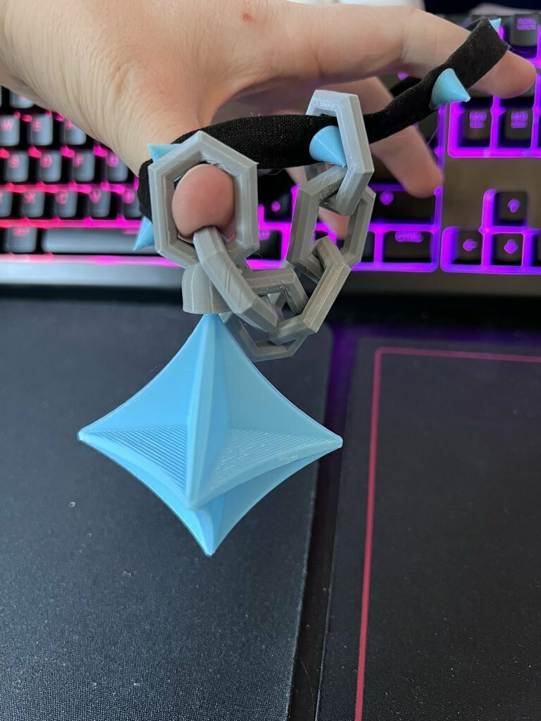 Free 3D file Fuwamoco Twins Choker・3D printable model to download・Cults