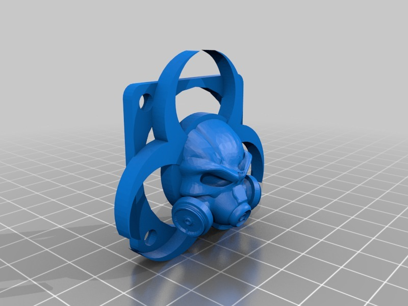 Free 3D file Biohazard Fan Cover 40x40・3D print model to download・Cults