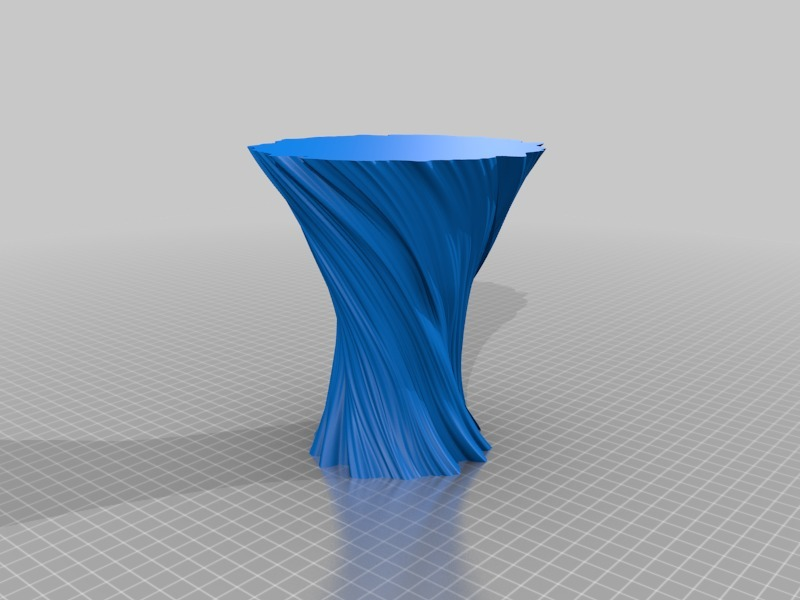 Free 3D file Simple twist noise vase・3D printing design to download・Cults