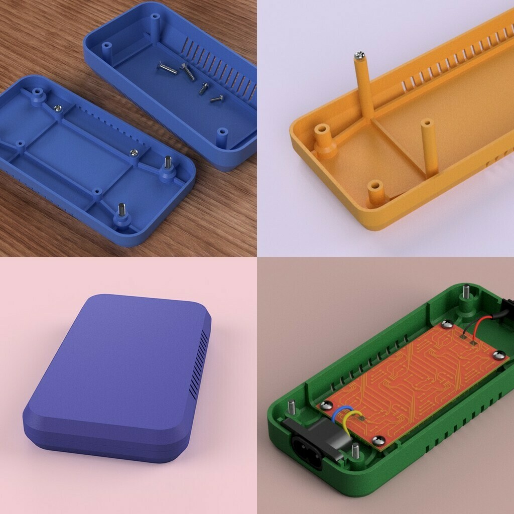 Free 3D file Customizable PCB box Fusion 360 📦・3D printer design to ...