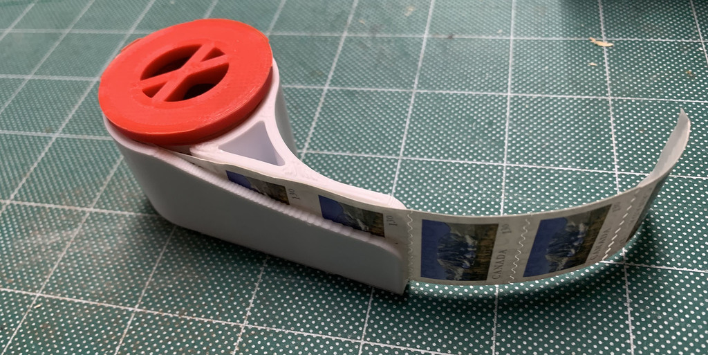 Free 3D file Stamp dispenser spool 📦・3D printer model to download・Cults