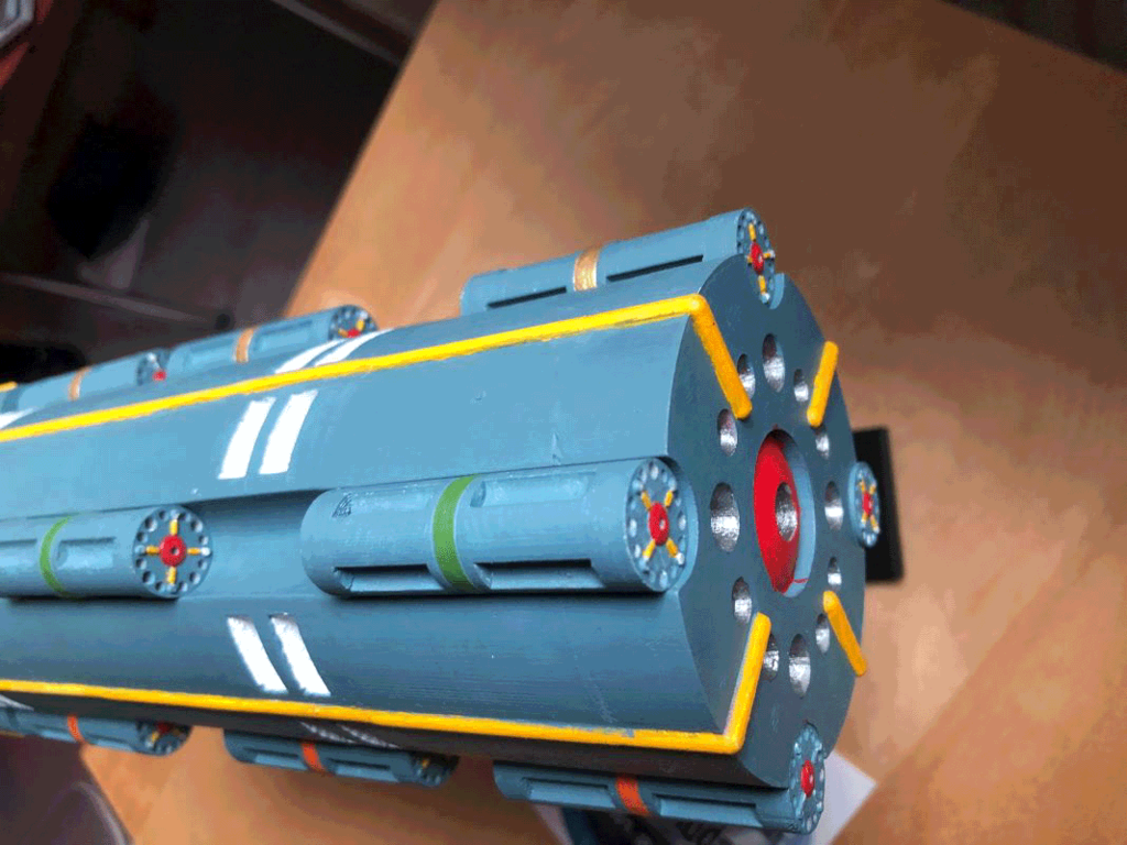 Free 3D file Realm of harmony: RAN-Class (roller spaceship 524m) 🚀・3D ...