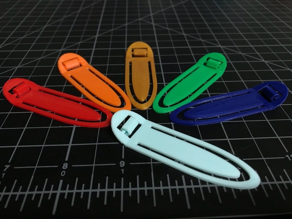 Free 3D file Fidget Bookmark・3D printing idea to download・Cults