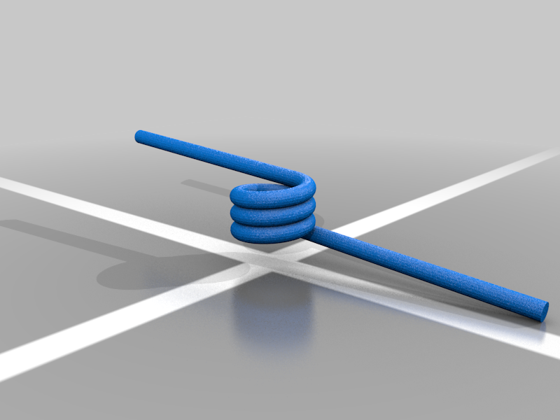 Free 3D file Torsion Spring・3D printing idea to download・Cults