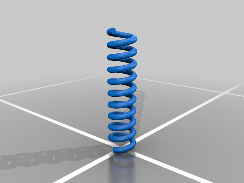 Free 3D file Compression Spring・3D printing idea to download・Cults