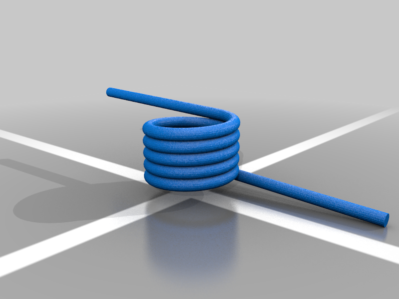 Free 3D file Torsion Spring・3D printing idea to download・Cults