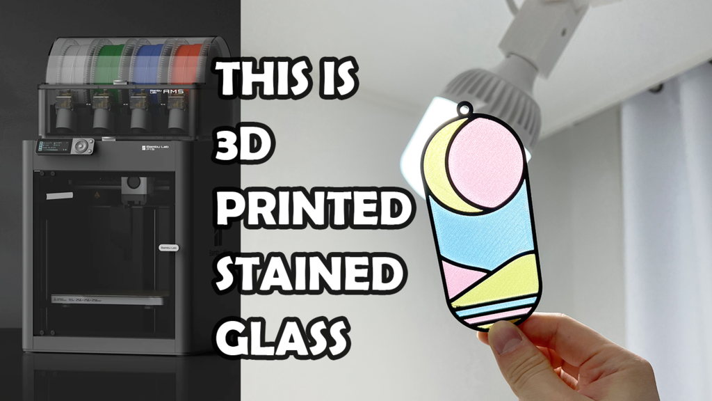 Free 3D file 3D PRINTED STAINED GLASS・3D print object to download・Cults