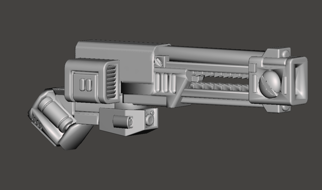 Free 3D file Railgun for PiperMakes Mechs ⚔・3D printable object to ...