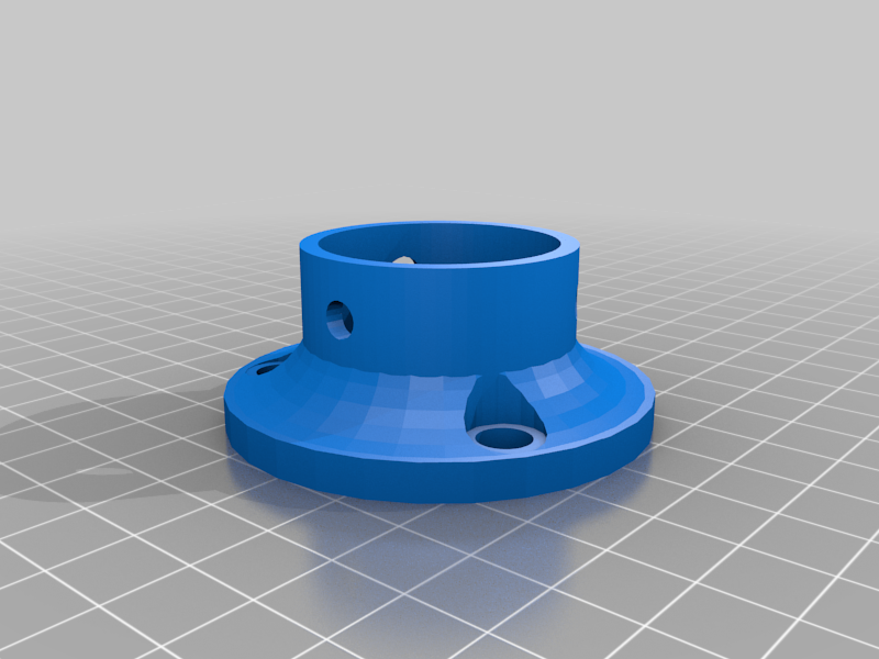 Free 3D file Pipe Mounting flange for 32mm pipe・3D printing template to ...