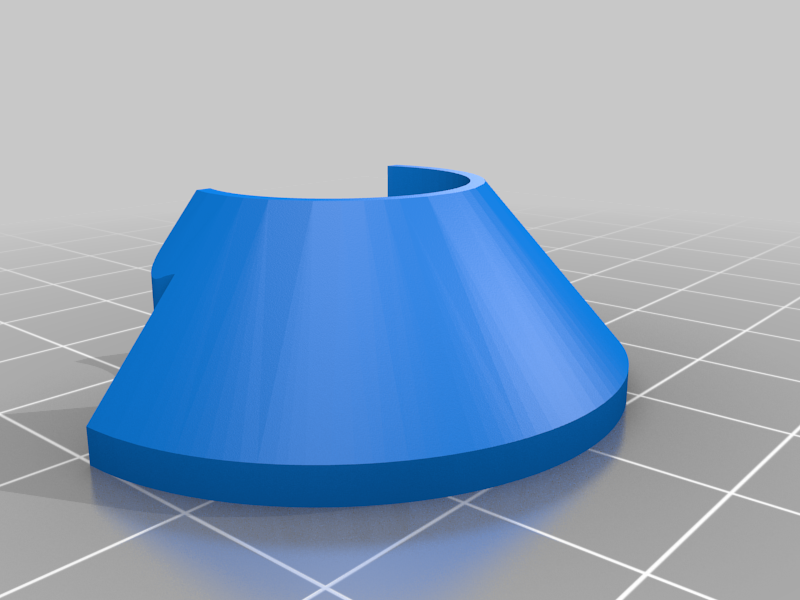 Free 3D file Radiator Pipe Cover (18mm)・3D printer model to download・Cults