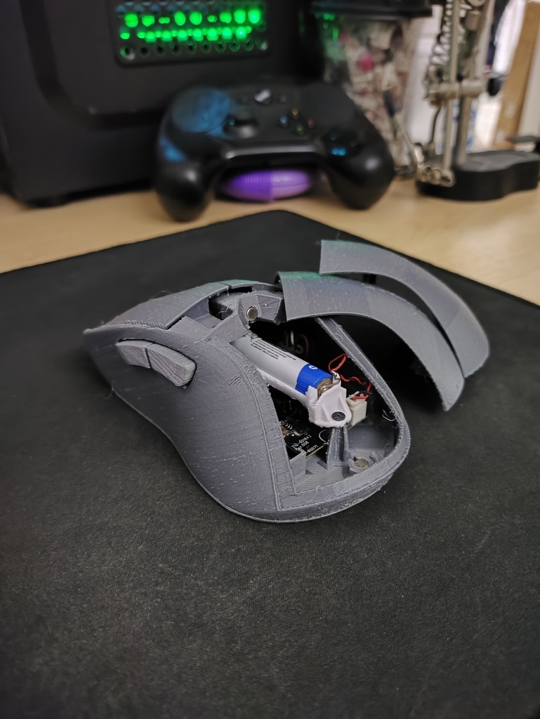 Free 3D file Logitech G1008 Mod (G703 shell + G305 PCB) 🐚・3D print ...