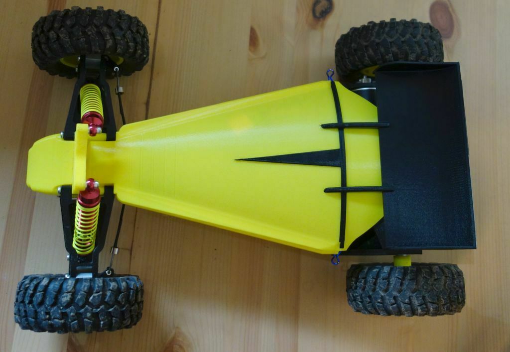Free 3D file Cheap and quick RC car, easy to print 🚗・3D printable model ...