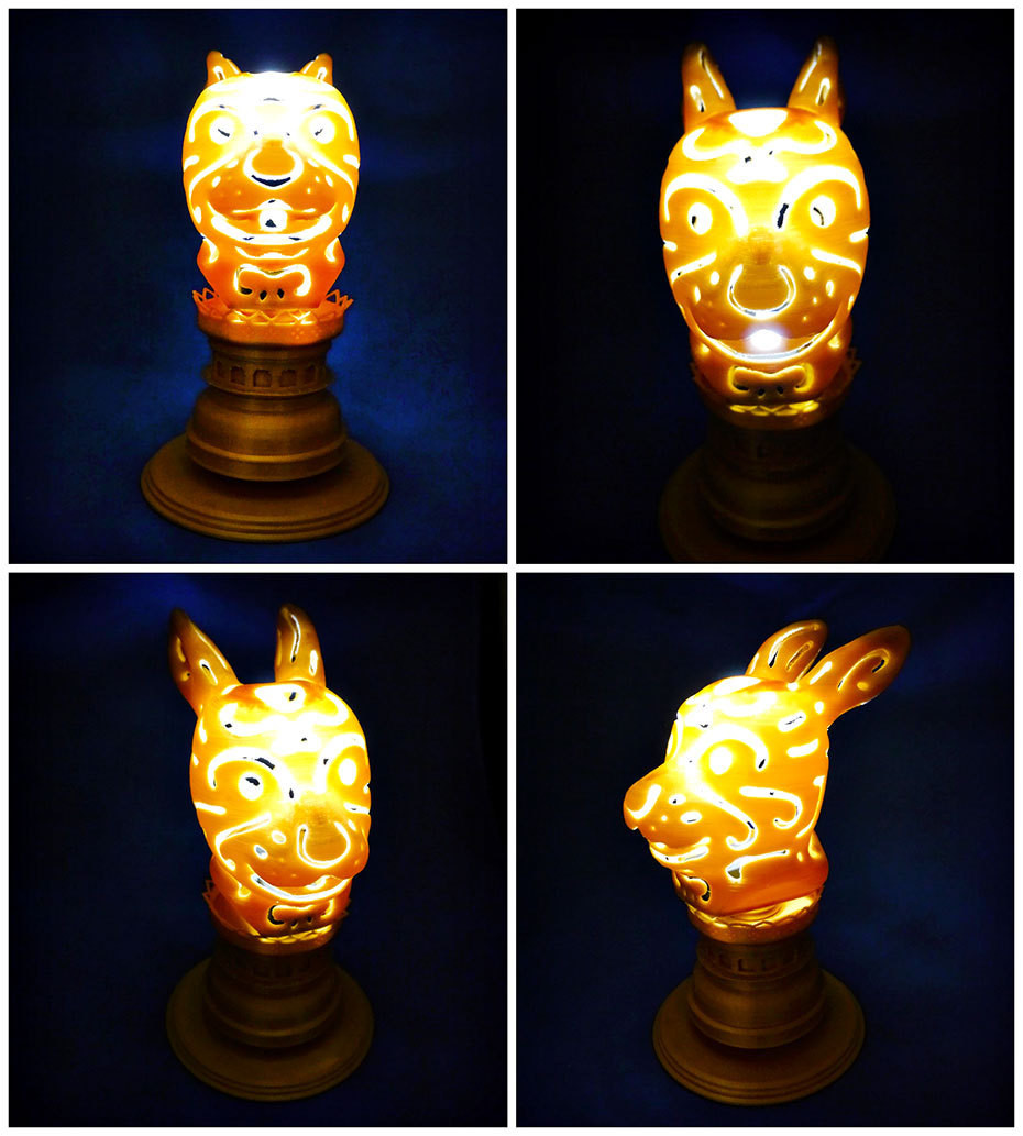 Fichier STL gratuit Bunny Lamps 💡・Objet pour imprimante 3D à ...