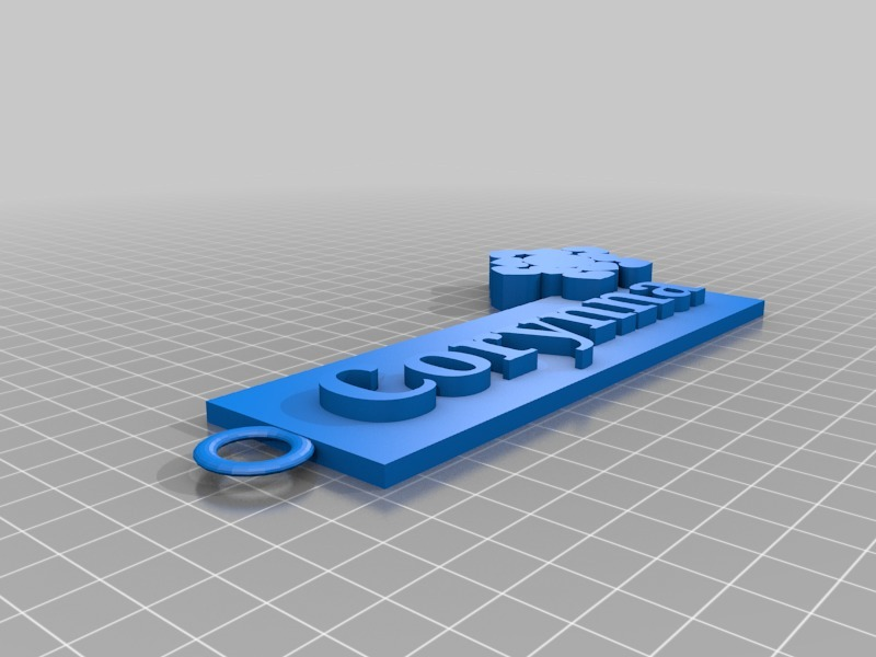 Free 3D file Keychain・Object to download and to 3D print・Cults