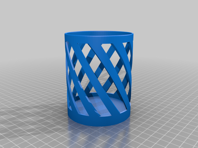 Free 3D file Modern Pen Holder・3D printable model to download・Cults