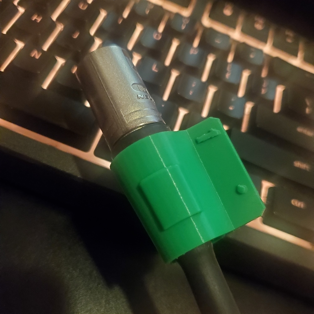 Free 3D file Braille Enabled XLR (Microphone) Cable End Labels for ...