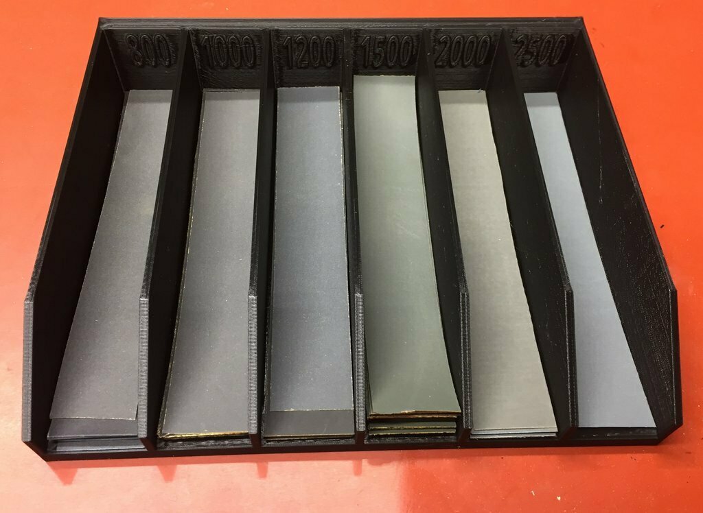Free 3D file Sandpaper Strip Tray/Drawer & Organizer For Mini Sanding ...