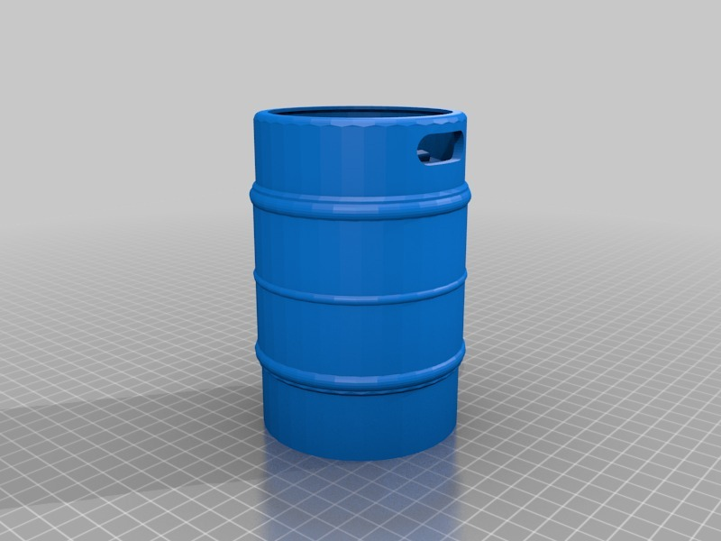 Archivo 3D gratis Beer Keg・Modelo imprimible en 3D para descargar・Cults