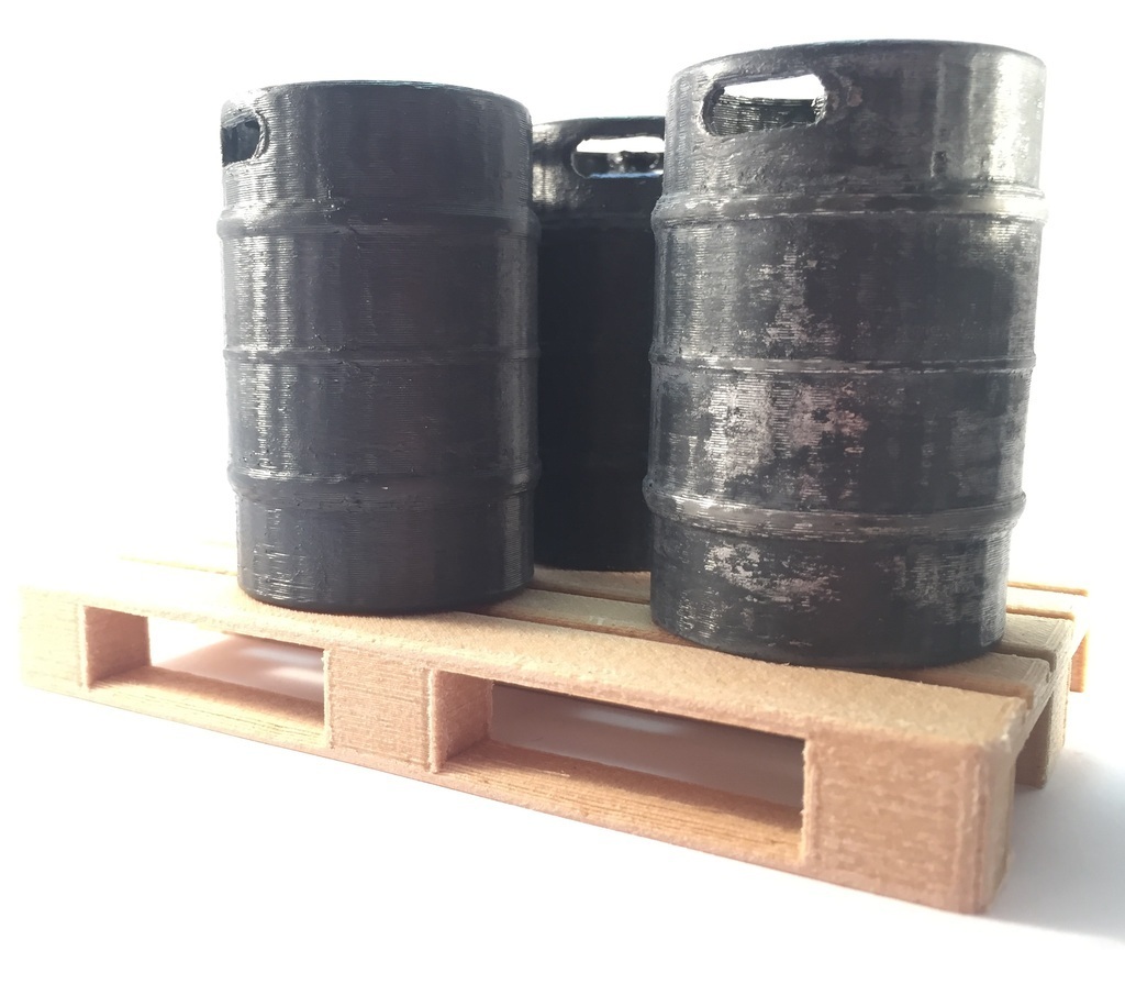 Archivo 3D gratis Beer Keg・Modelo imprimible en 3D para descargar・Cults