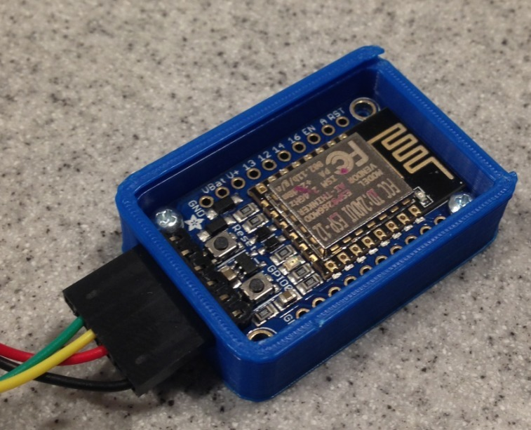 Free 3D file Simple Adafruit Huzzah Enclosure・3D printer design to ...