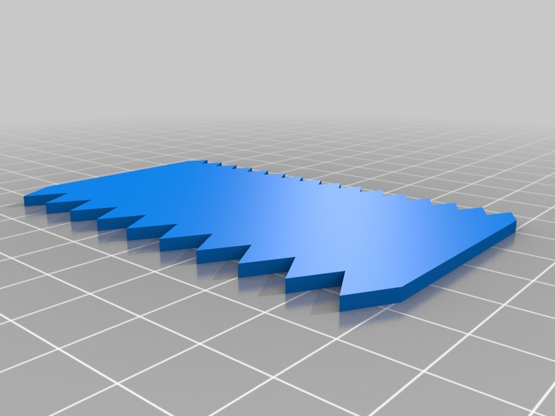 Free 3D file Thinset Mortar Glue Spreader・3D printable design to ...