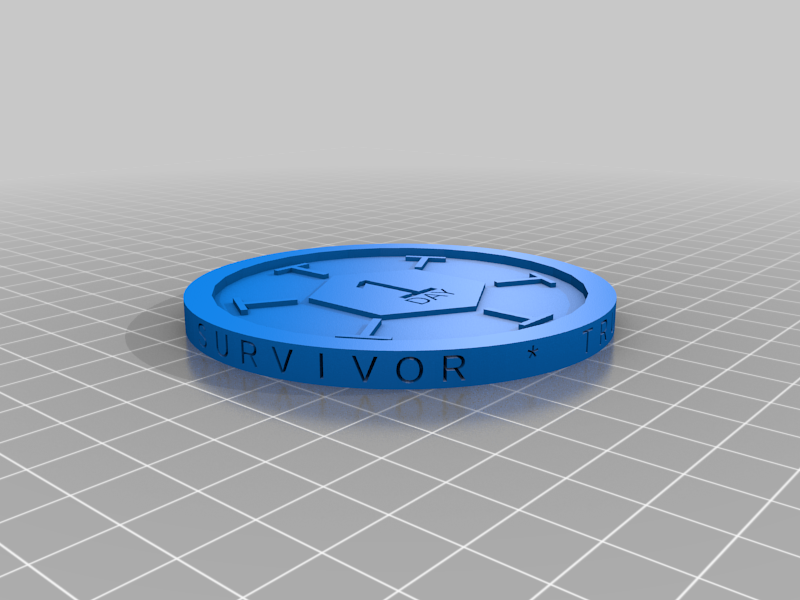 Free 3D file TDS coin・Object to download and to 3D print・Cults