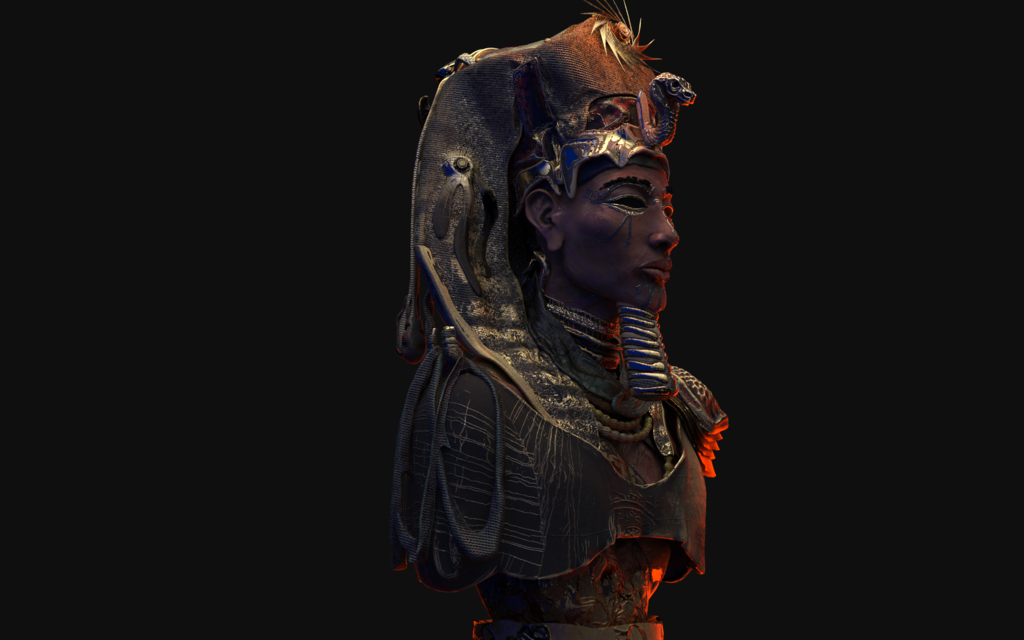 Free 3D file Egyptian Pharaoh Akhenaten 🎨・Model to download and 3D ...