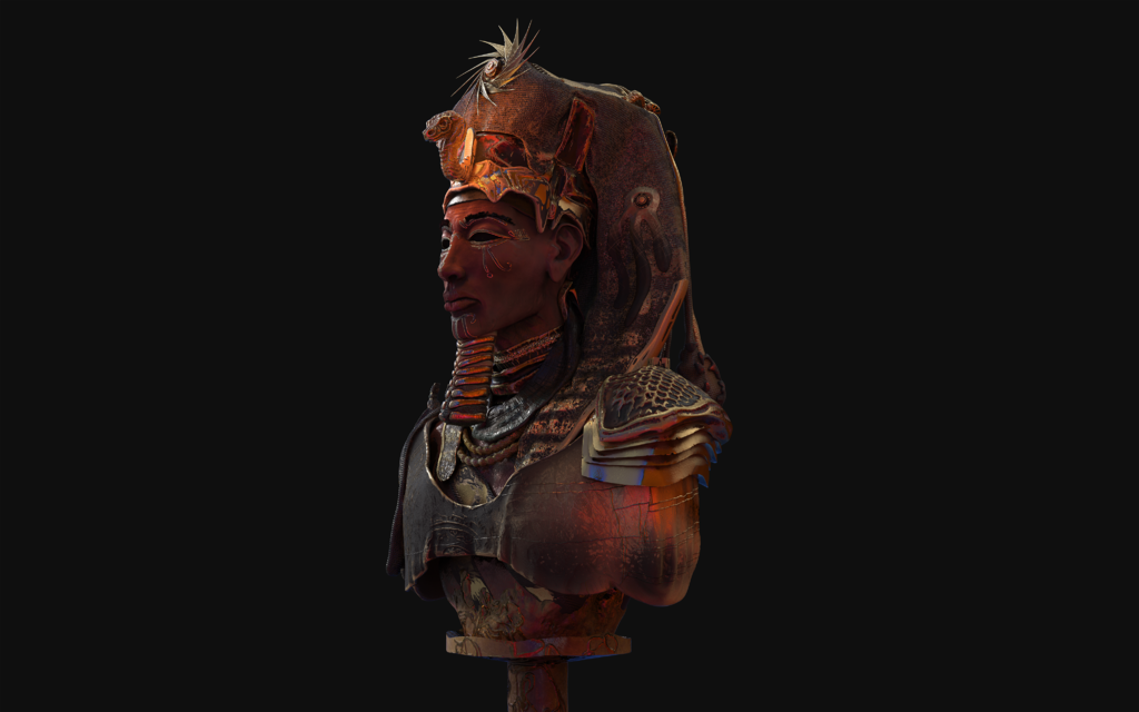 Free 3D file Egyptian Pharaoh Akhenaten 🎨・Model to download and 3D ...
