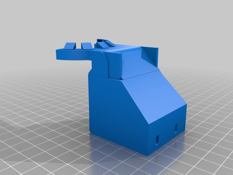 Free 3D file Fan Shroud for Tronxy X5S using 40mm Fan・Template to ...