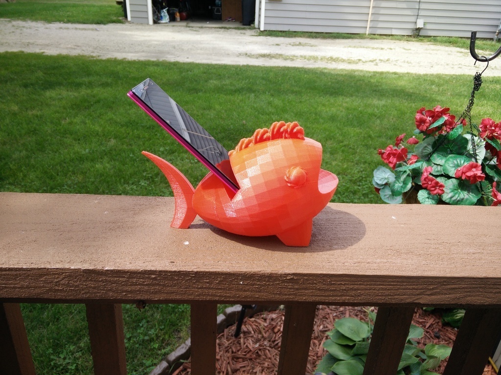 Free 3D file Fishy Tunez Phone Amplifier・Object to download and to 3D ...