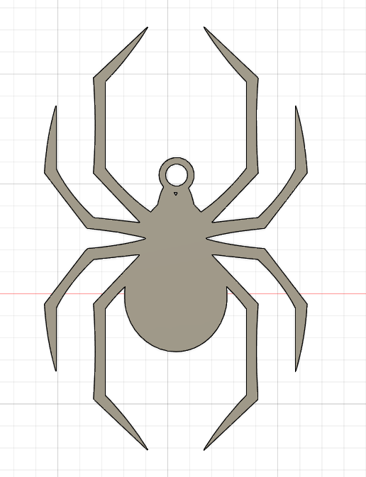 Free 3D file spider keychain .stl・3D print model to download・Cults