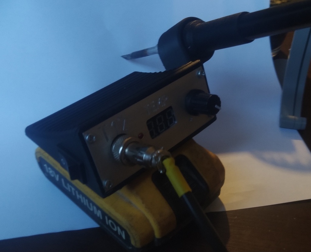 Free 3D file T12 Soldering Station for DEKO 18V battery・3D print model ...