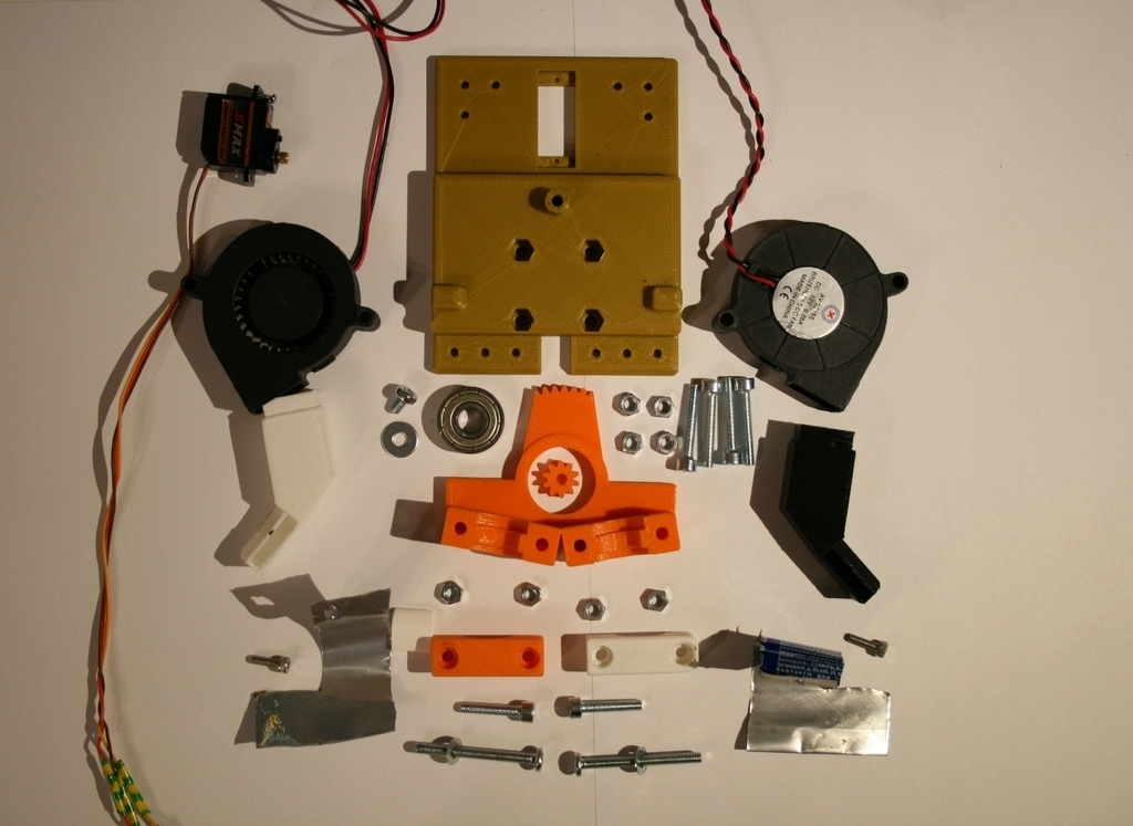 Free 3D file Switching nozzle mount for Bowden extruders・3D printing ...