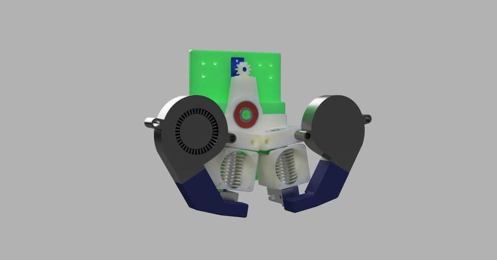 Free 3D file Switching nozzle mount for Bowden extruders・3D printing ...