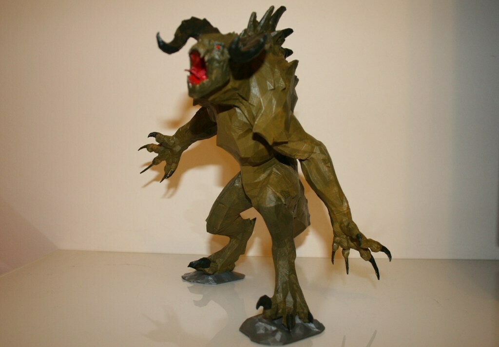Free 3D file Deathclaw feet stands・Template to download and 3D print・Cults