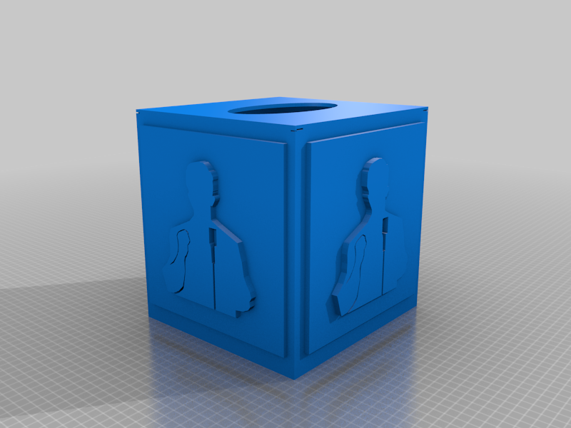 Free 3D file Rick Astley tissue box cover・3D printer design to download ...