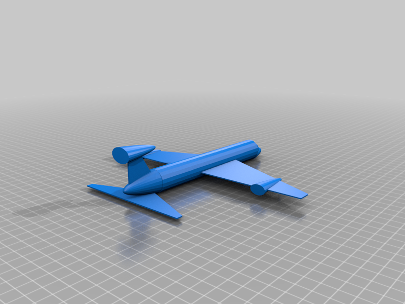 Free 3D file Commercial airplane・3D print design to download・Cults