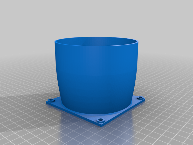 Free 3D file 90mm fan to 100 mm ventilation duct・3D printer model to ...