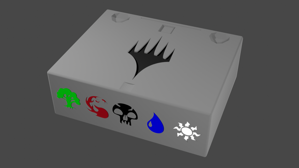 Free STL file MTG: Battle Storage (Deck Box & Battle Tray) 📦・3D ...